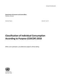 Classifications of Individual Consumption according to Purpose (COICOP ...